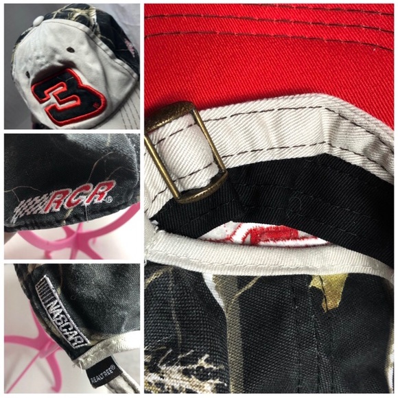 Nascar | Accessories | Nascar Baseball Hat 3 Rcr Real Tree Rn 4915 ...
